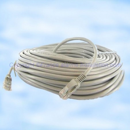 Cable Ethernet, câble RJ45/Rj45 100 mètres